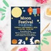 Moon Festival Event Invitation Flyer Template, Editable and Printable ...