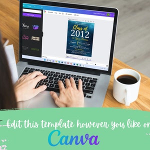 EDITABLE and Printable College and High School Reunion Flyer and Party ...