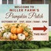 Fall Pumpkin Patch Flyer and Event Sign Template Bundle, Editable and ...