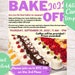 Editable and Printable Bake off Invitation Flyer Template for School ...