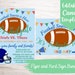 Editable and Printable Football Tailgate Party Flyer and Yard Sign ...