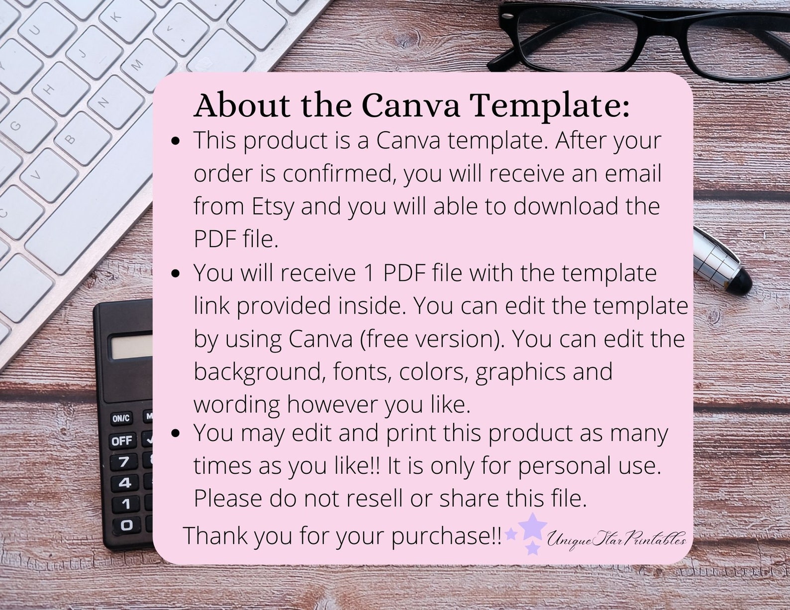 EDITABLE and Printable Thanksgiving Potluck Event Thank You Flat Cards ...