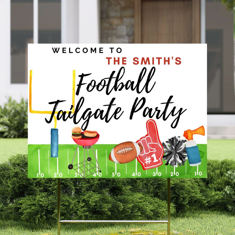 Tailgate Banner - Etsy