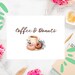 Coffee and Donuts Event Flyer and Event Sign Template Bundle (editable ...