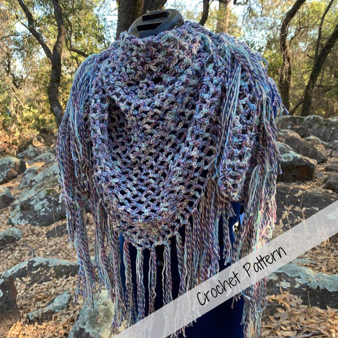 Light Airy Fringe Wrap Crochet Pattern for Beginners (PDF Pattern) - Etsy