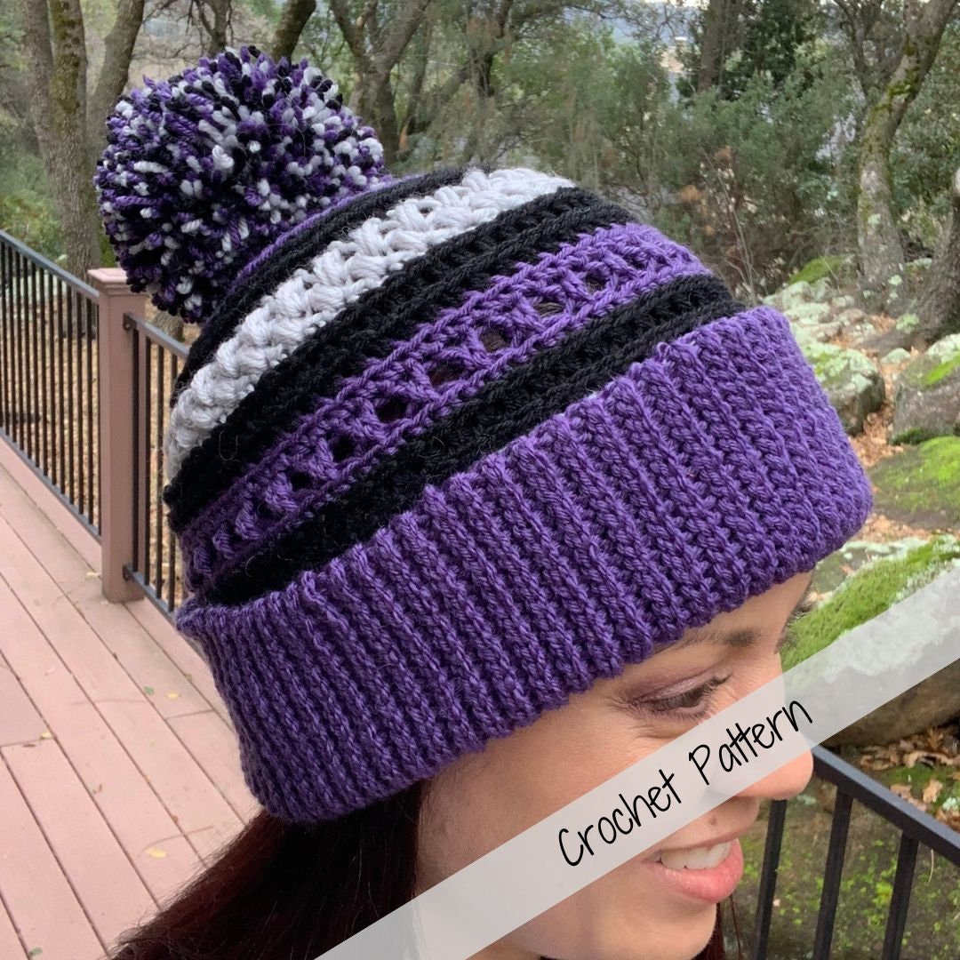 Beanie Crochet Pattern PDF Instant Download Crochet Beanie Pattern ...