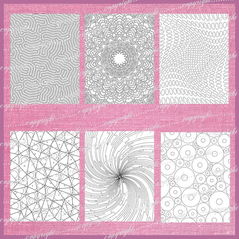 30 Printable Retro Coloring Pages Retro Coloring Page Download Digital ...