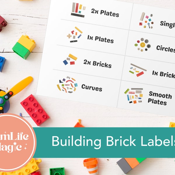 Lego labels - Etsy