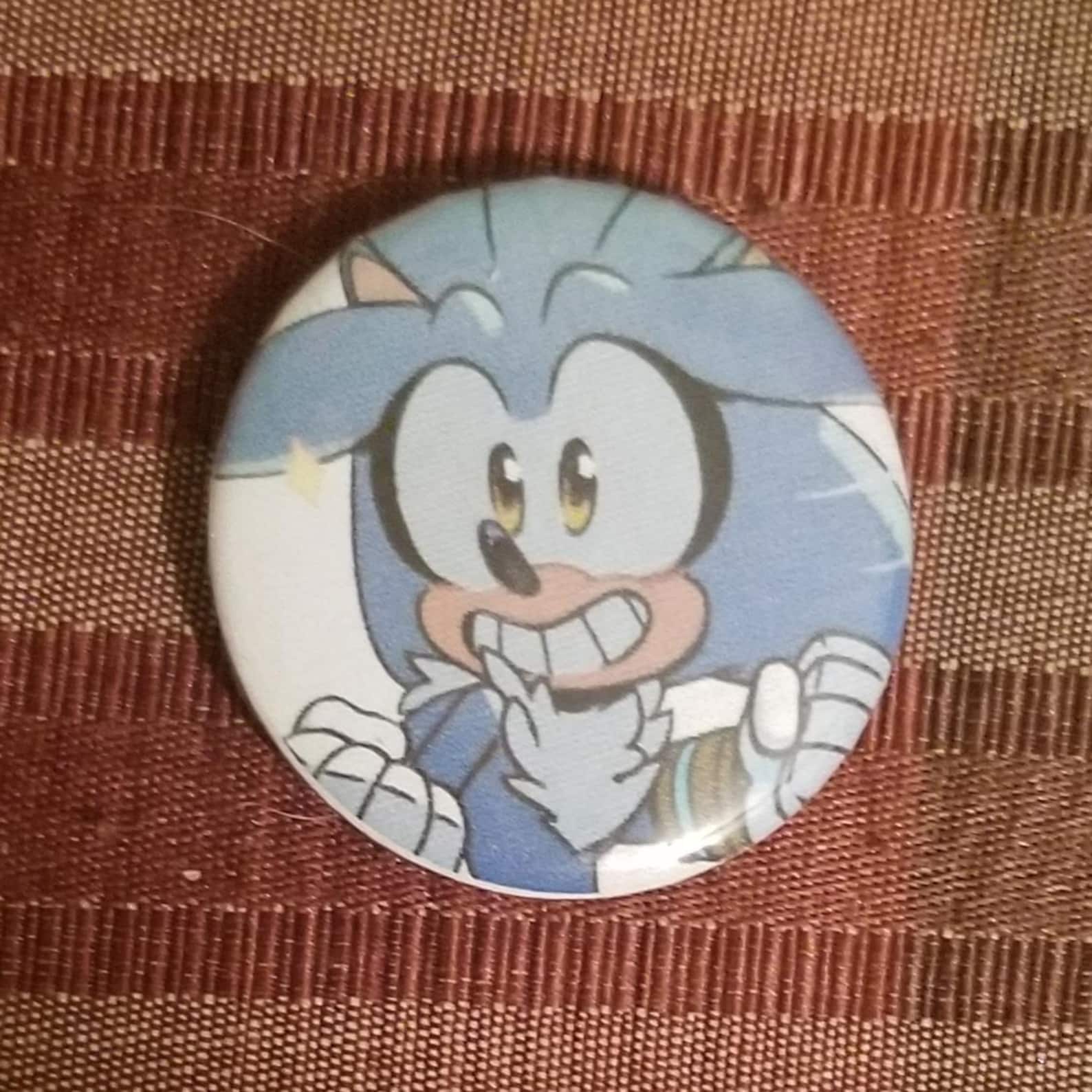 Silver the Hedgehog Buttons | Sonic Pins - Etsy