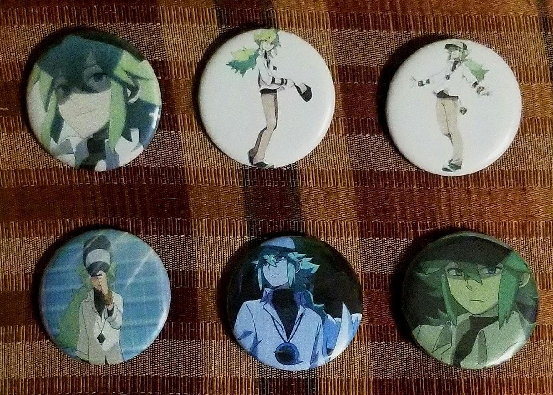 N Buttons | Pokemon Black & White Pins | Pokemon Pins - Etsy