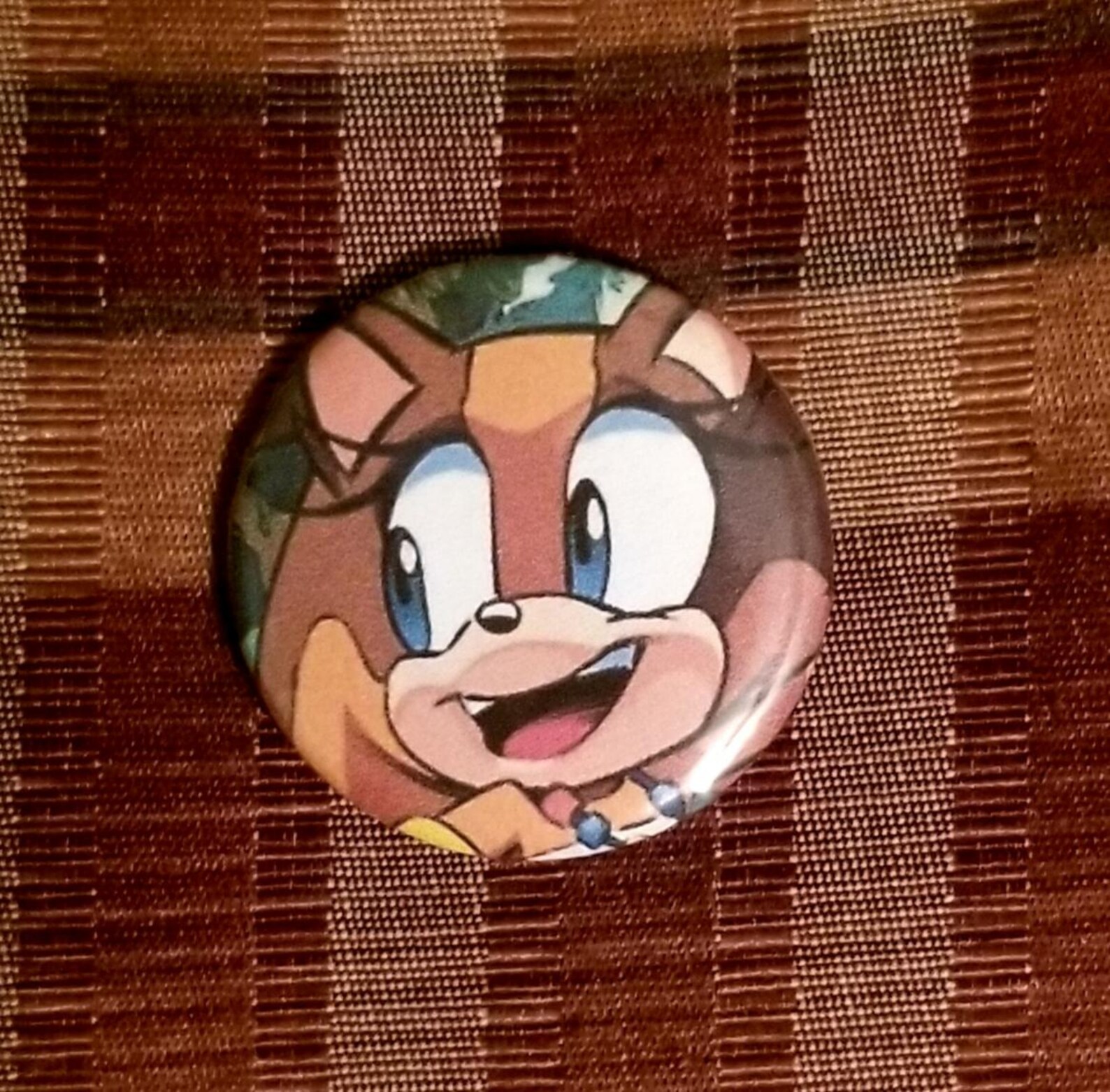 Sticks the Badger Buttons | Sonic Pins - Etsy