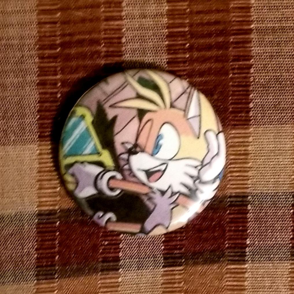 Tails the Fox Buttons | Sonic Pins - Etsy