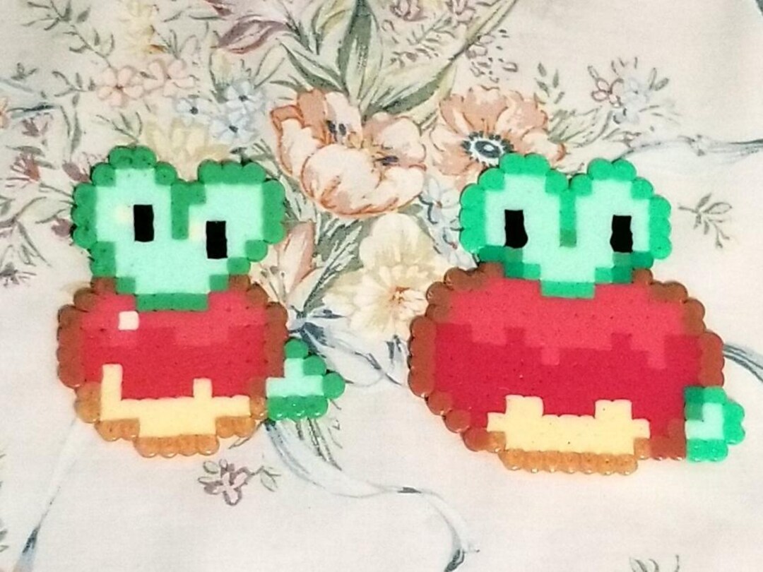 Applin Perler Beads, Pokemon Figures/ Coasters/ Keychain - Etsy