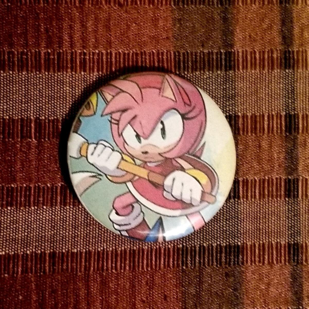 Amy Rose Buttons | Sonic Pins - Etsy