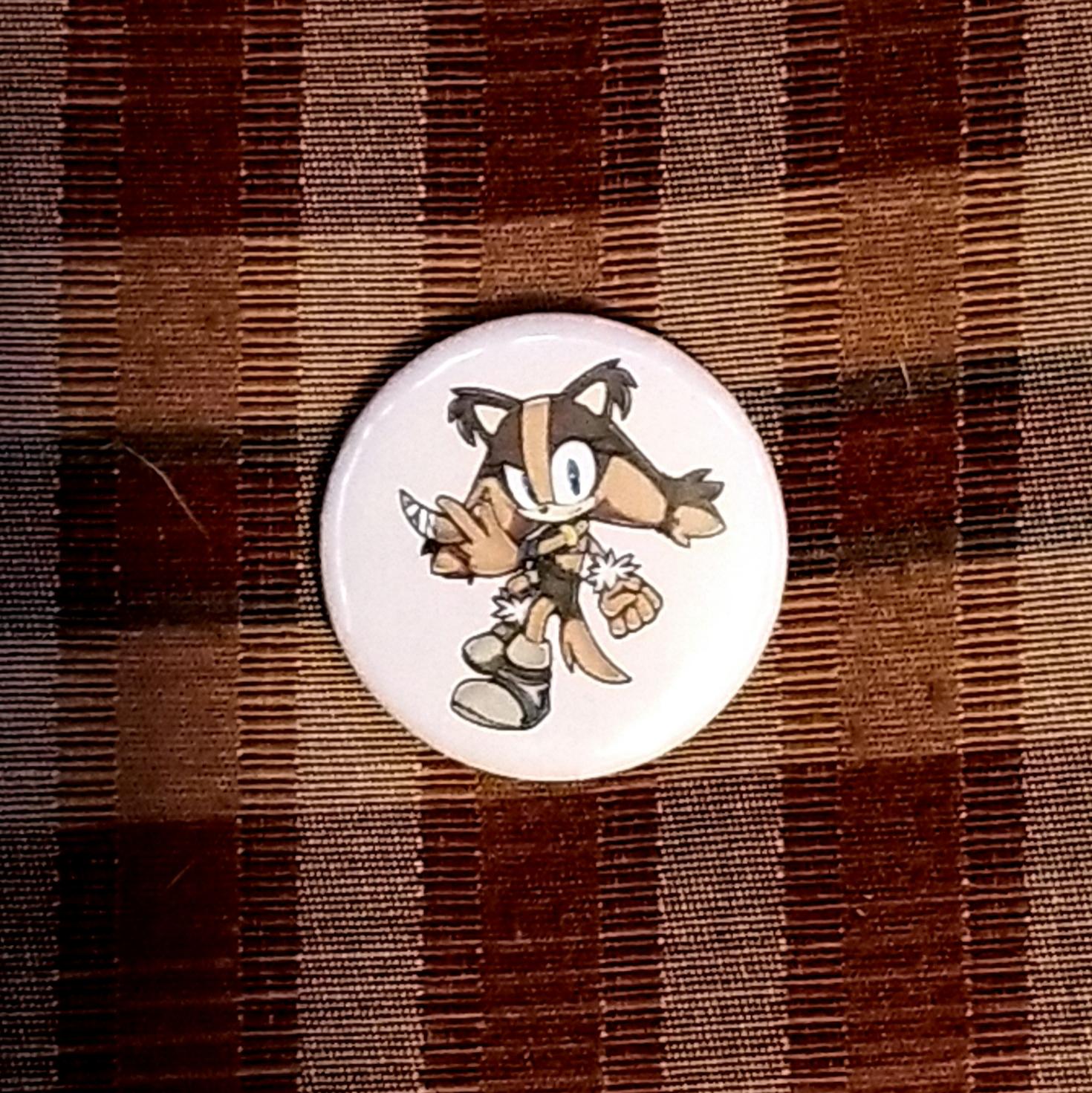 Female Sonic Character Buttons | Sonic Pins - Etsy
