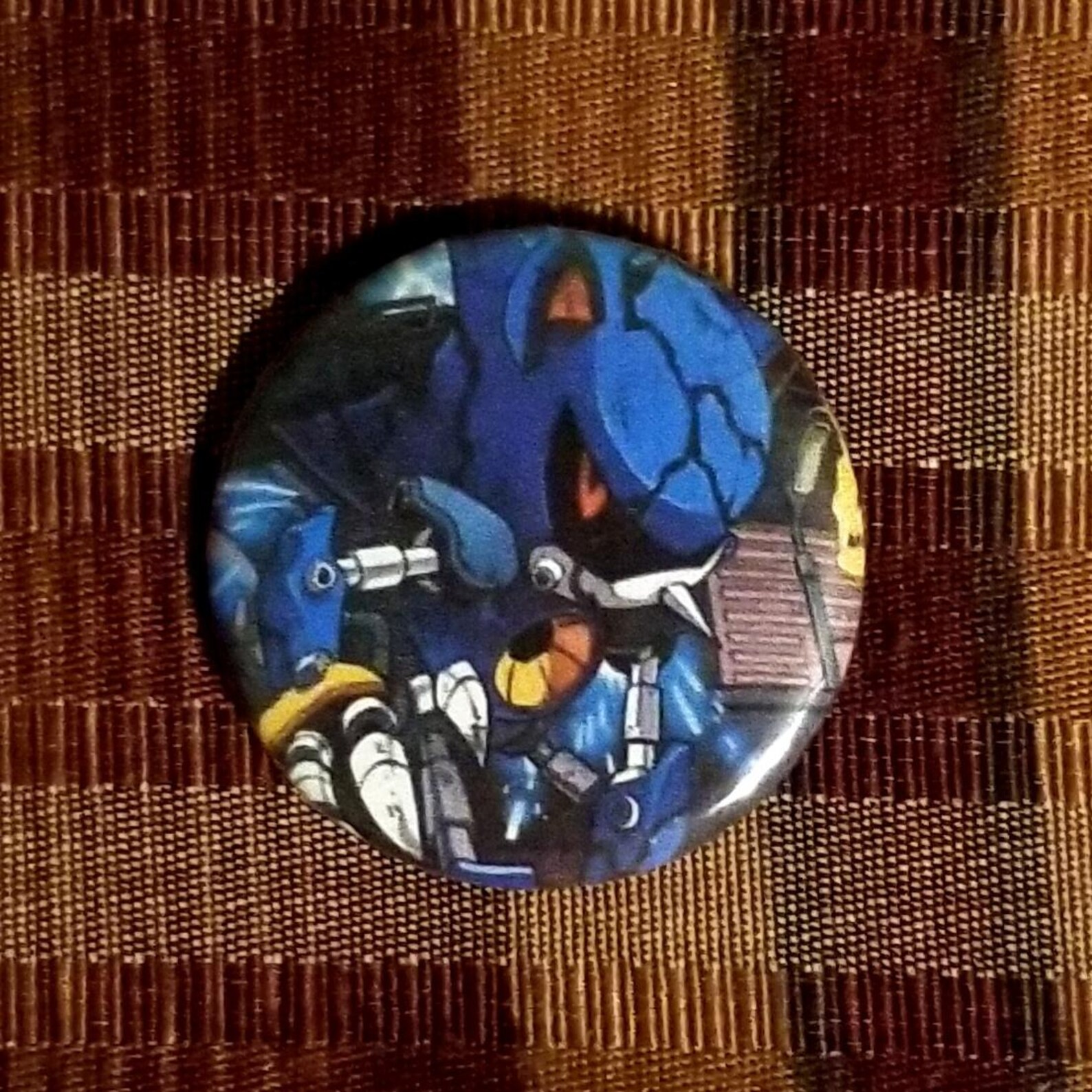 Metal Sonic Buttons | Sonic Pins - Etsy