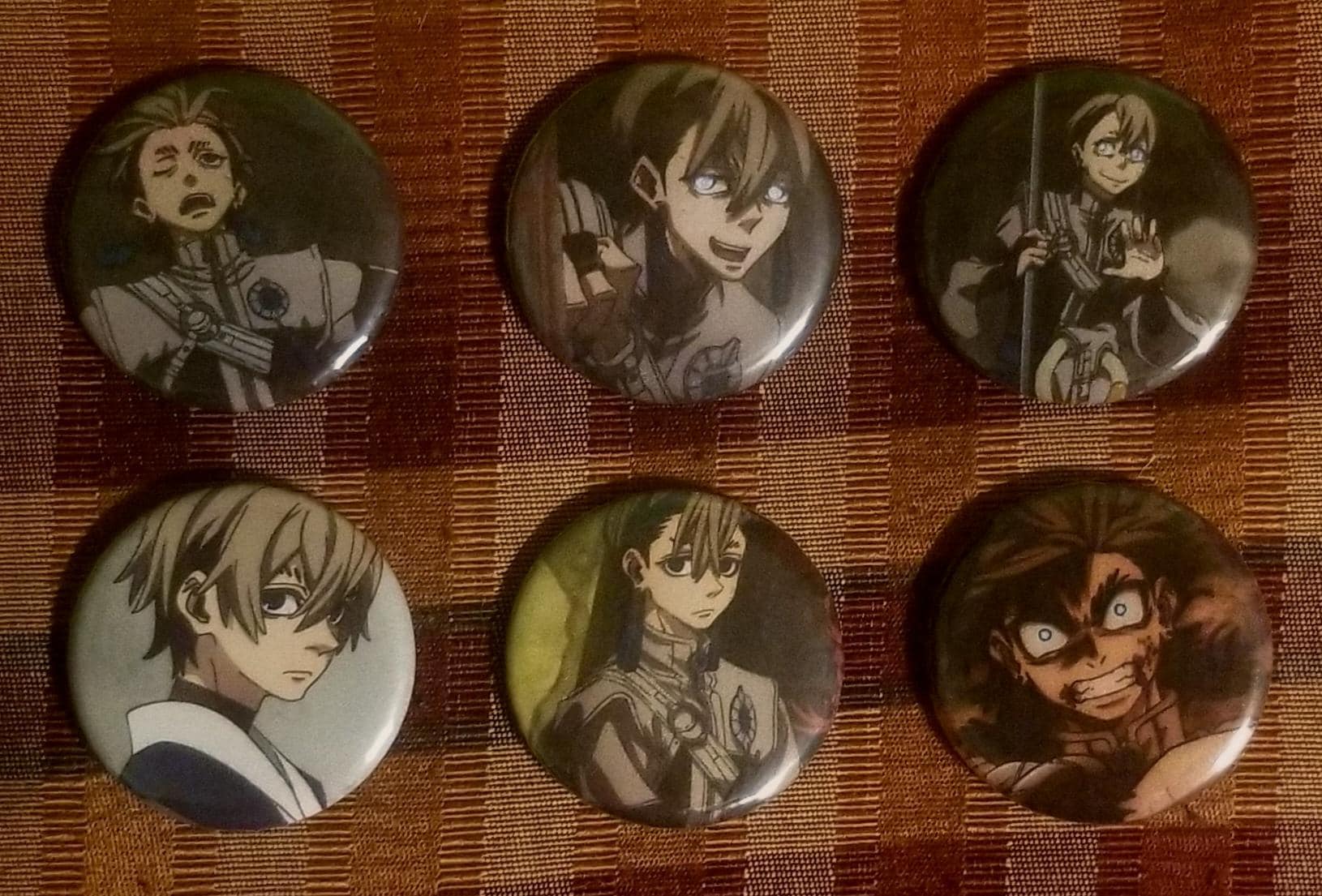 Zanka Nijiku Buttons | Gachi Buttons | Anime Pins - Etsy