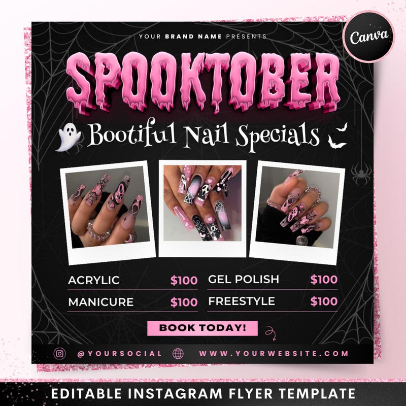 Promo Ad Nails - Etsy
