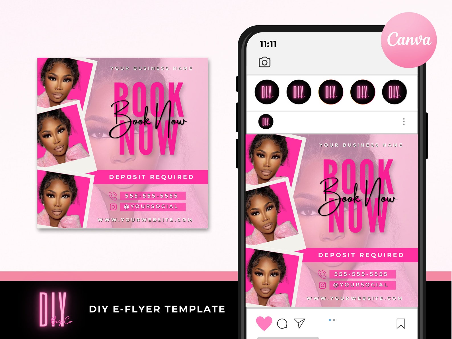 Editable Book Now Flyer DIY Appointments Available Template - Etsy Canada