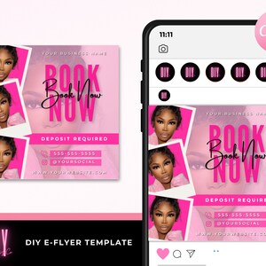 Editable Book Now Flyer DIY Appointments Available Template - Etsy