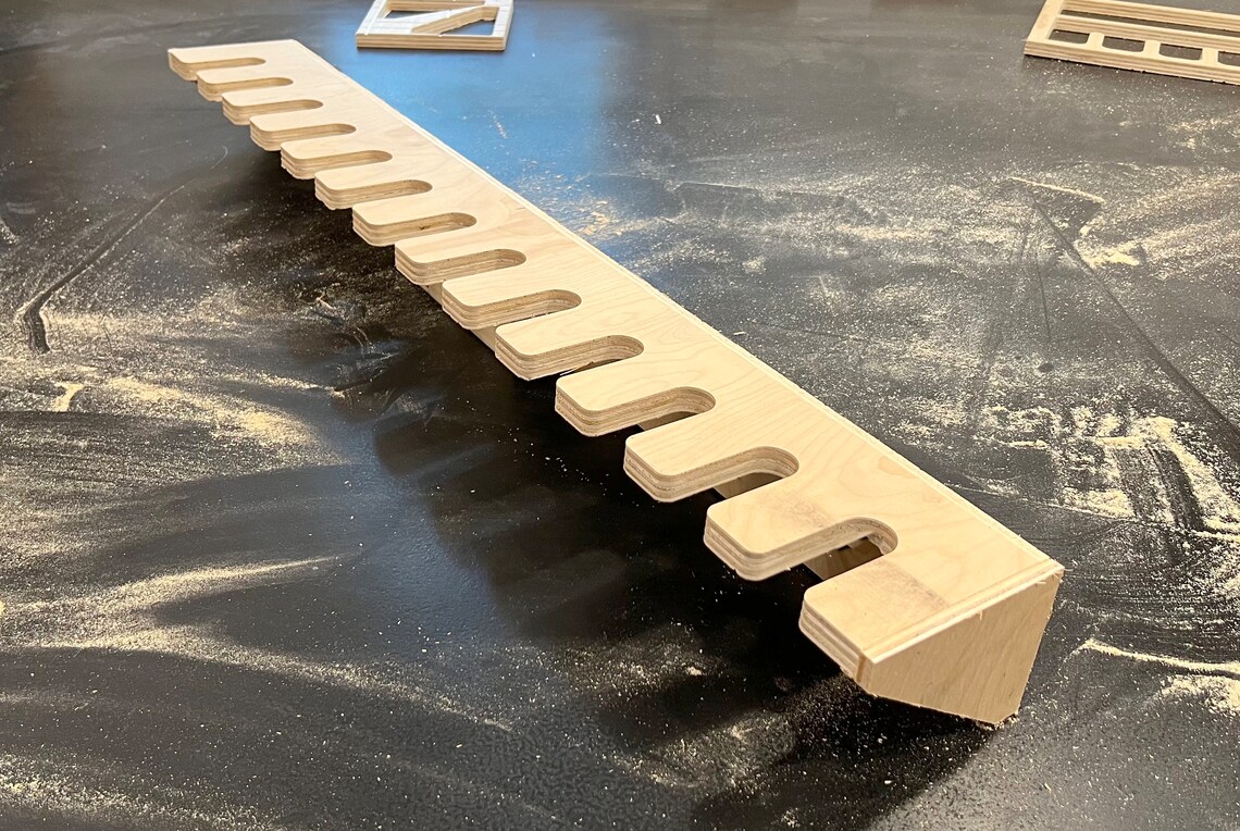 CNC Clamp Rack Pre-programmed Vcarve Files .svg .dxf 2 - Etsy