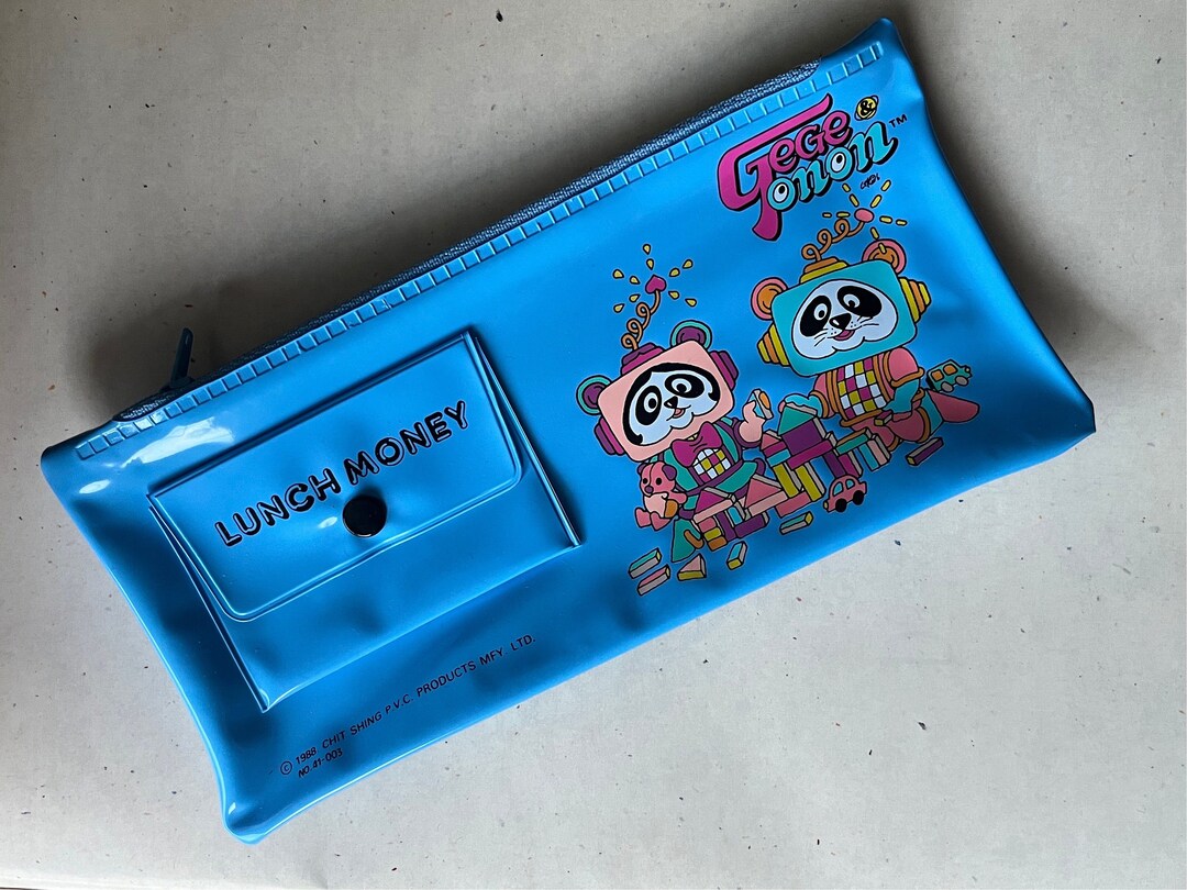 Vintage Pencil Case, 80s 90s, Cosmo Panda, Gege Onon Stationary - Etsy