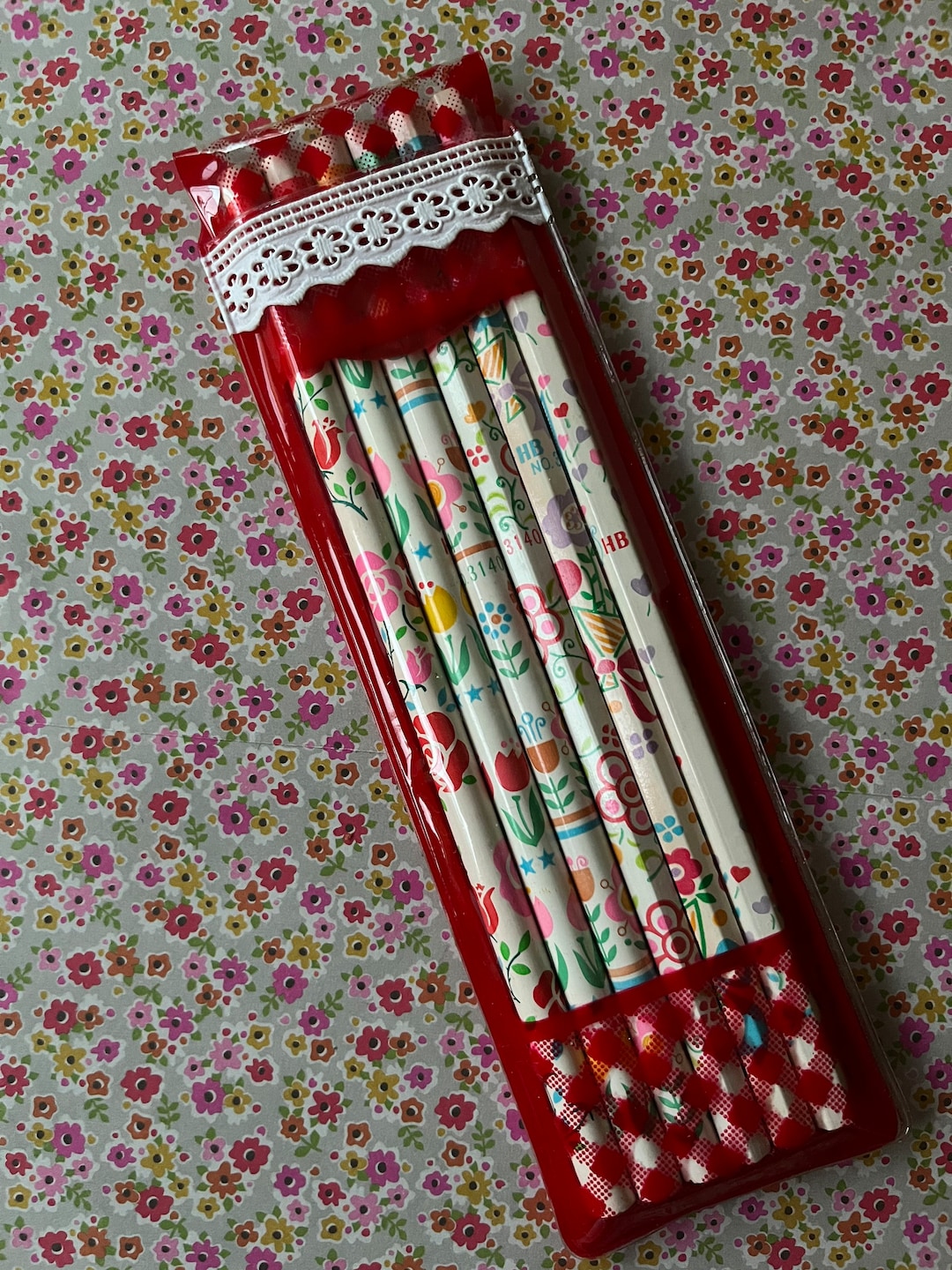 Vintage Colleen Pencils 80s 90s Showa Retro Flower - Etsy