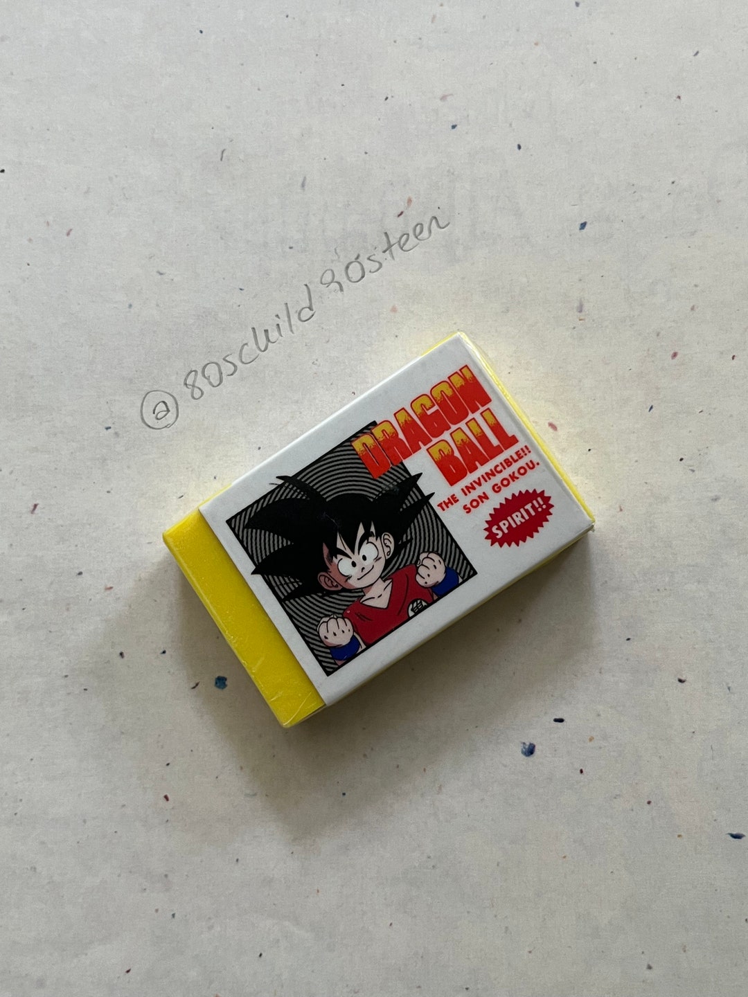 Vintage Dragon Ball Z Eraser From the 90s - Etsy