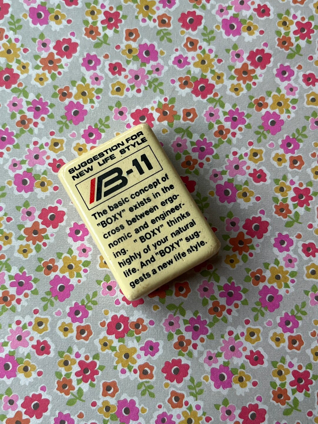 Mitsubishi Boxy Vintage Eraser, 80s, 90s, Retro - Etsy