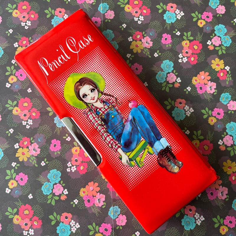 80s Pencil Case - Etsy