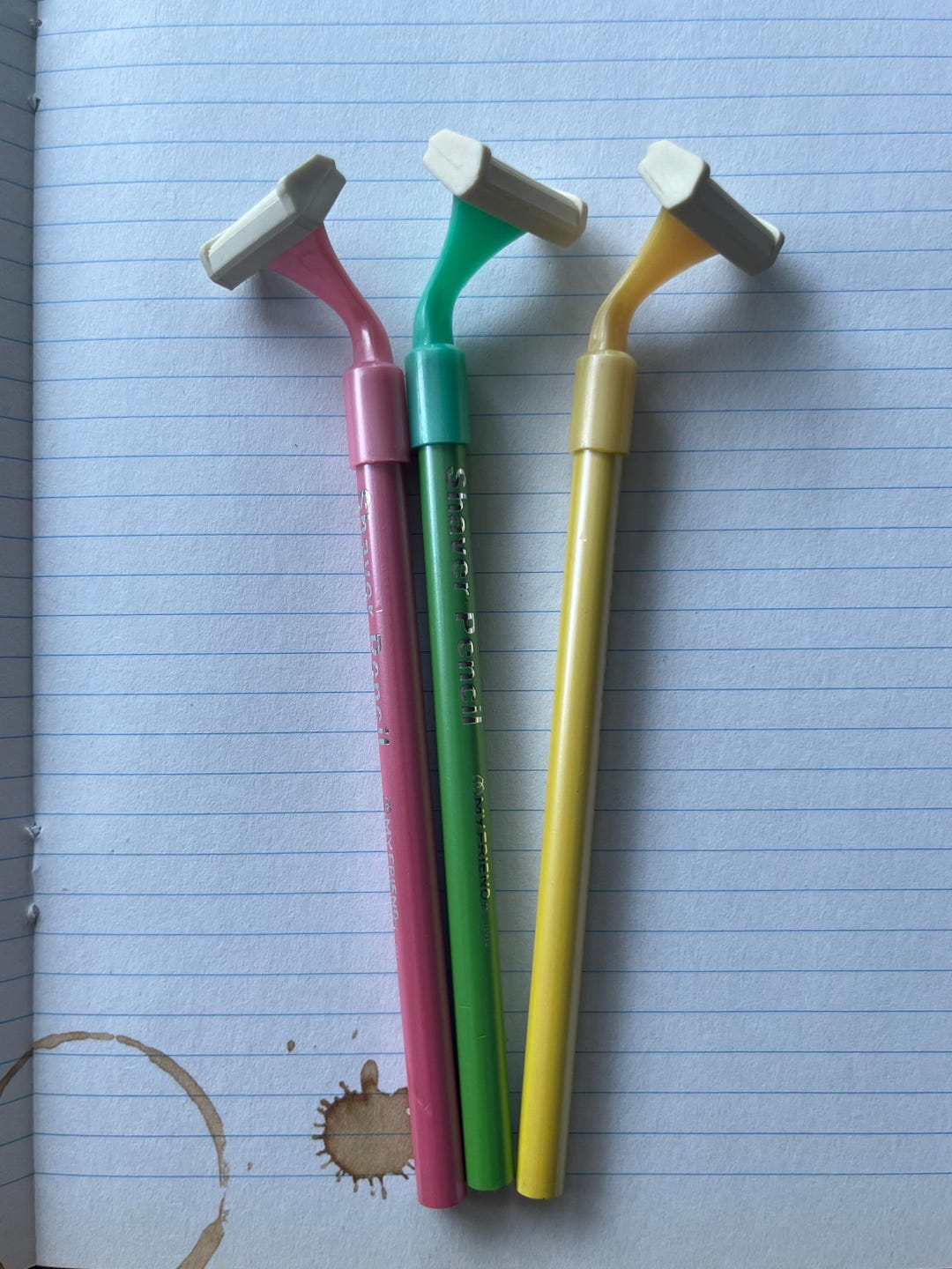 Vintage Pencil & Eraser, Pencil With Topper, Bathroom - Etsy