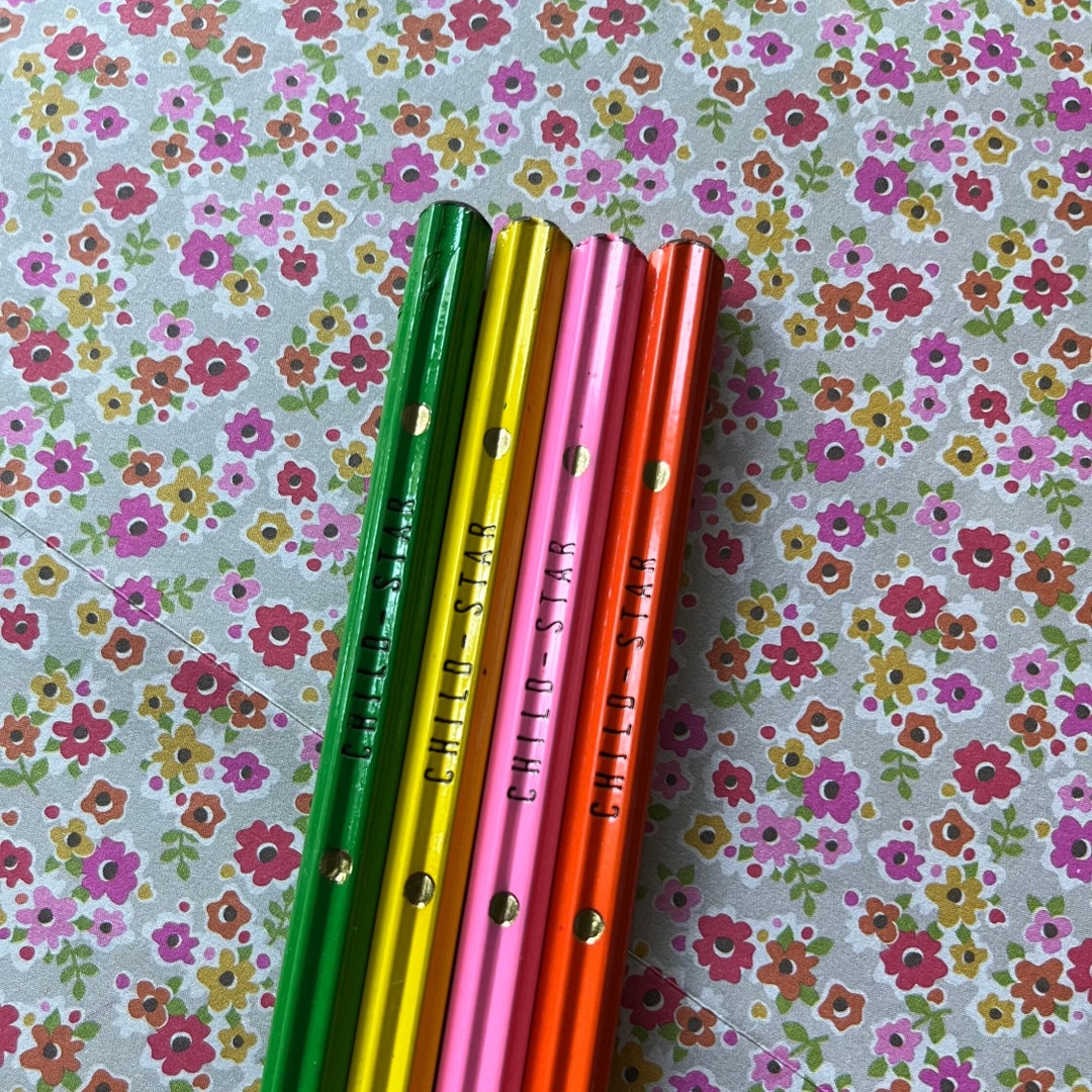 Vintage Pencil, 80s 90s, Collectible, Camel Pencil Company, Star - Etsy