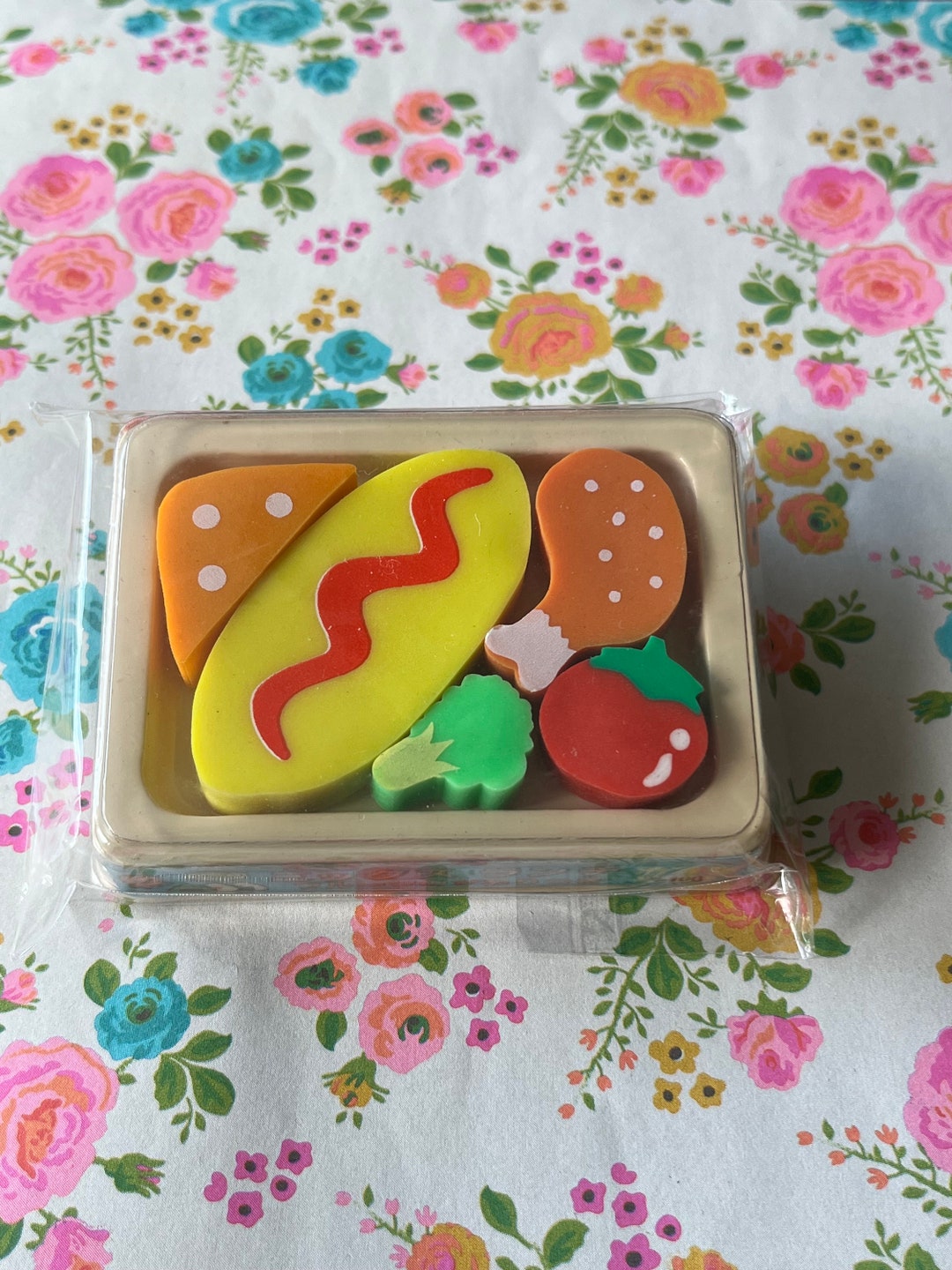 Vintage Eraser/ Lemon Co / Bento Food Eraser 80s 90s Retro - Etsy