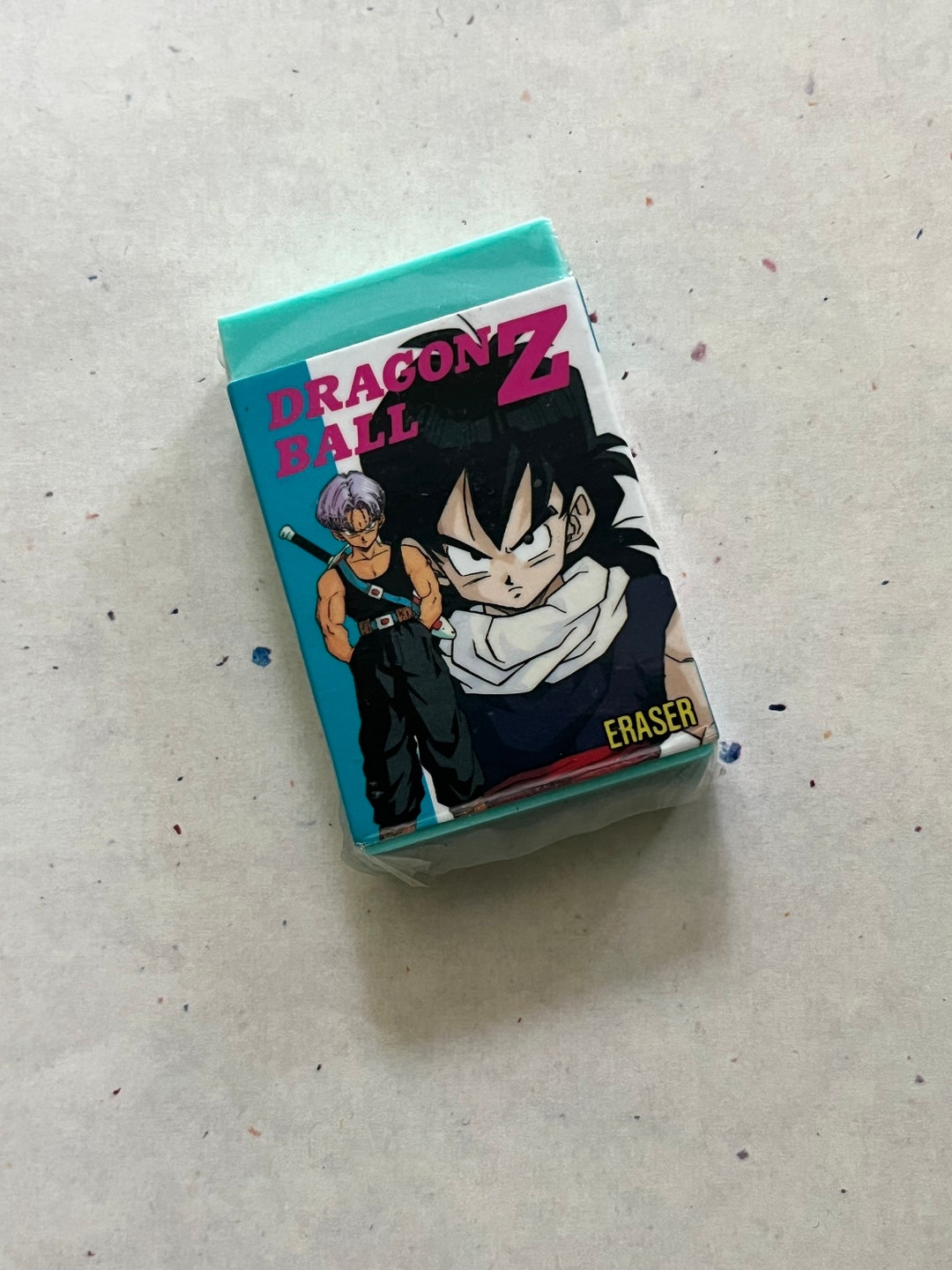 Vintage Dragon Ball Z Eraser From the 90s - Etsy