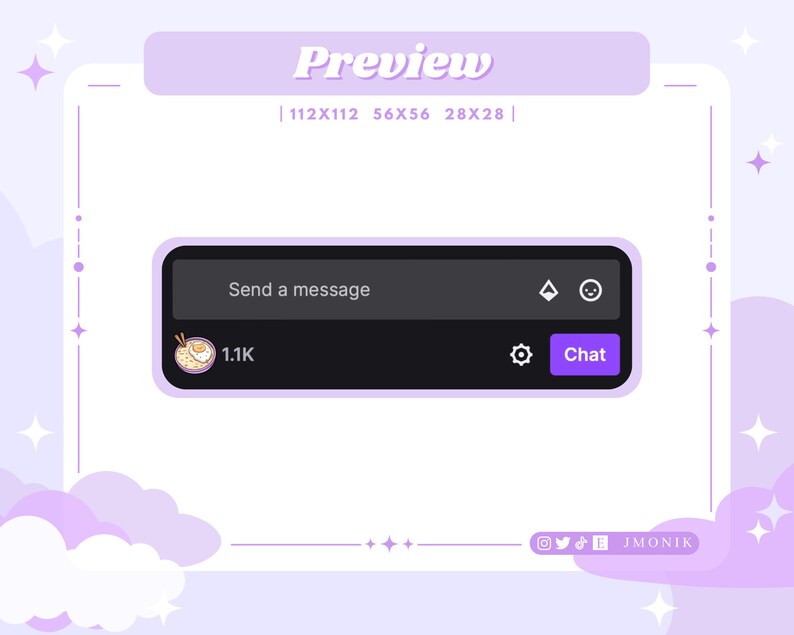 Cute Stir Fry Twitch Channel Point Emote // Asian Food Emotes // Emotes ...