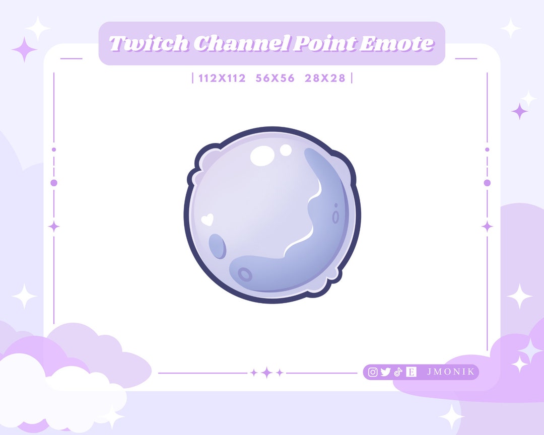 Snowball Channel Point Emote // Christmas Twitch Icon // Winter Emotes ...