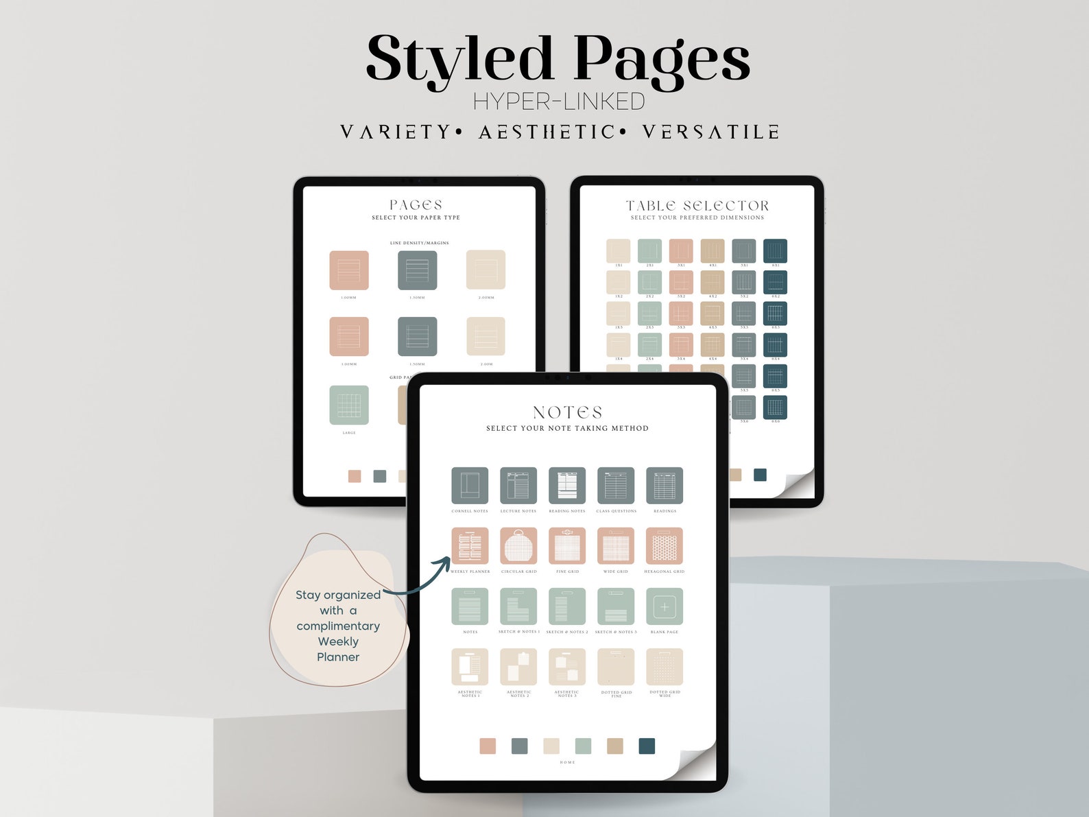 Anatomy & Physiology Digital Notebook: Hyperlinked Student Planner ...