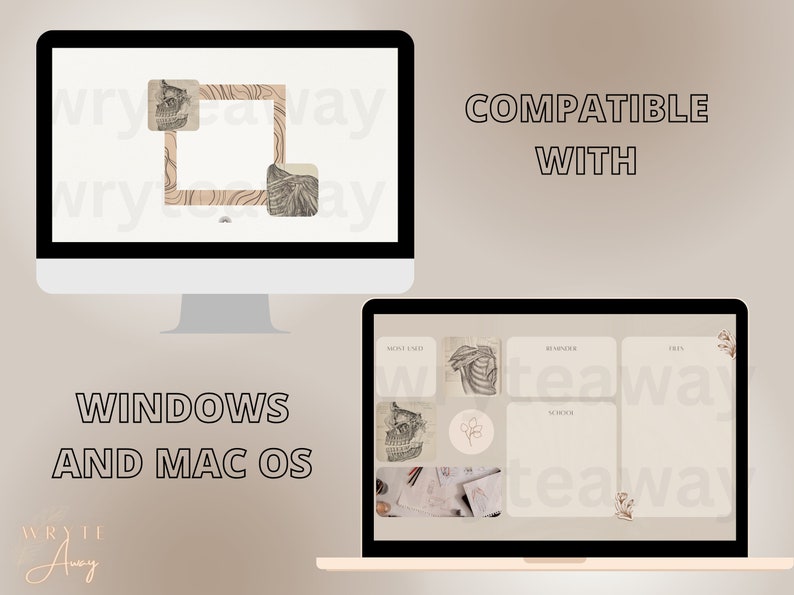 Anatomy Medical Doctor Nurse Desktop Aesthetic Brown Black and White ...