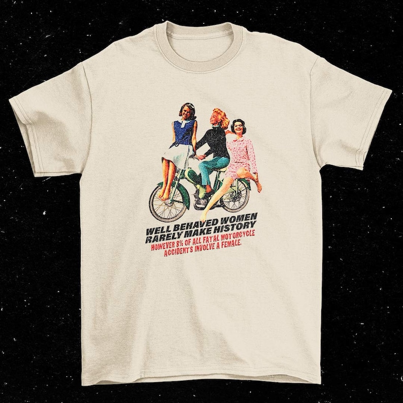 Funny 80s T-shirt Retro T-shirt Meme T-shirt Well Behaved - Etsy