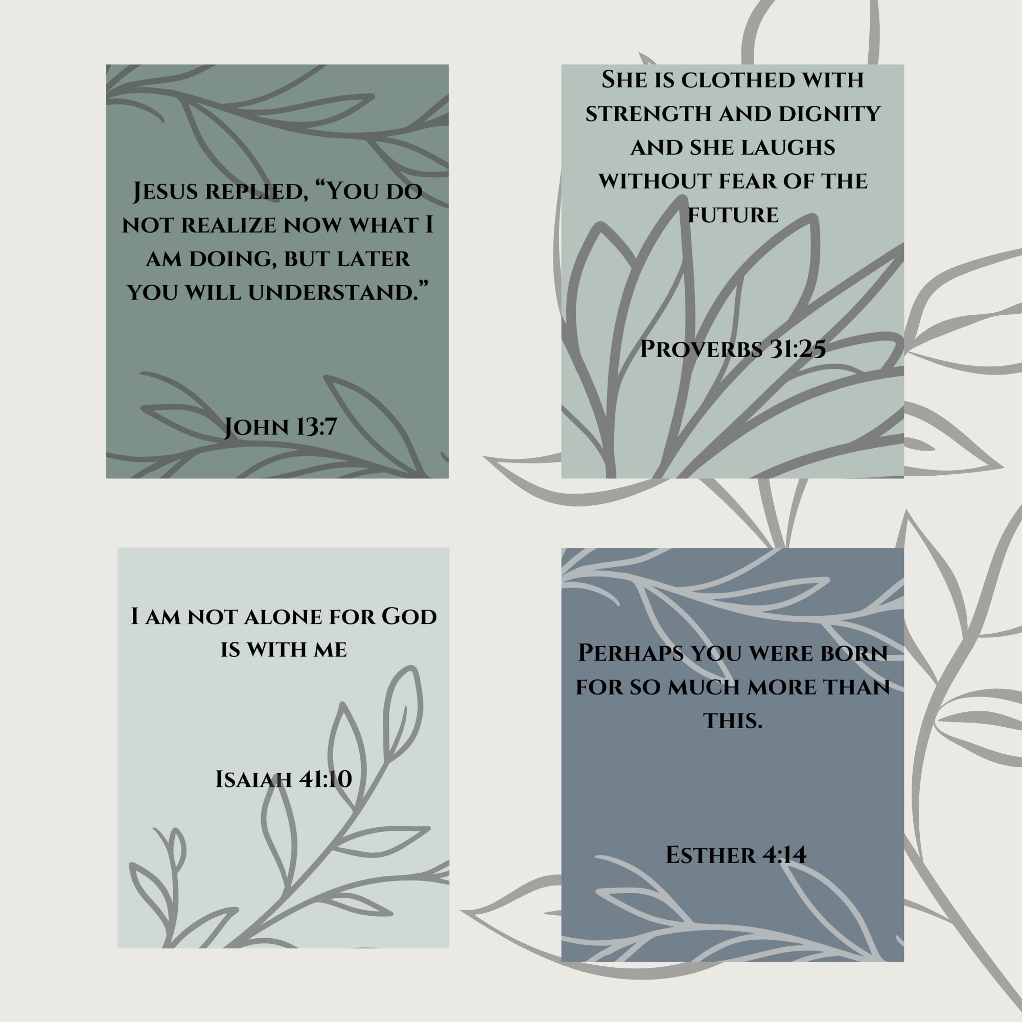 Christian Scripture Cards, Promises of God, Affirmations, Bible Verses ...