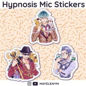 Hynosis Mic Stickers All Characters - Etsy