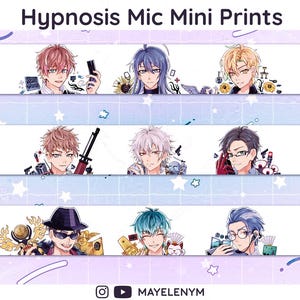 Hypnosis Mic Mini Prints - Etsy