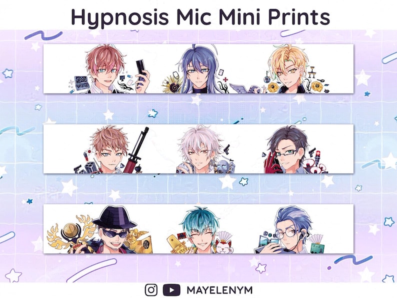 Hypnosis Mic Mini Prints - Etsy