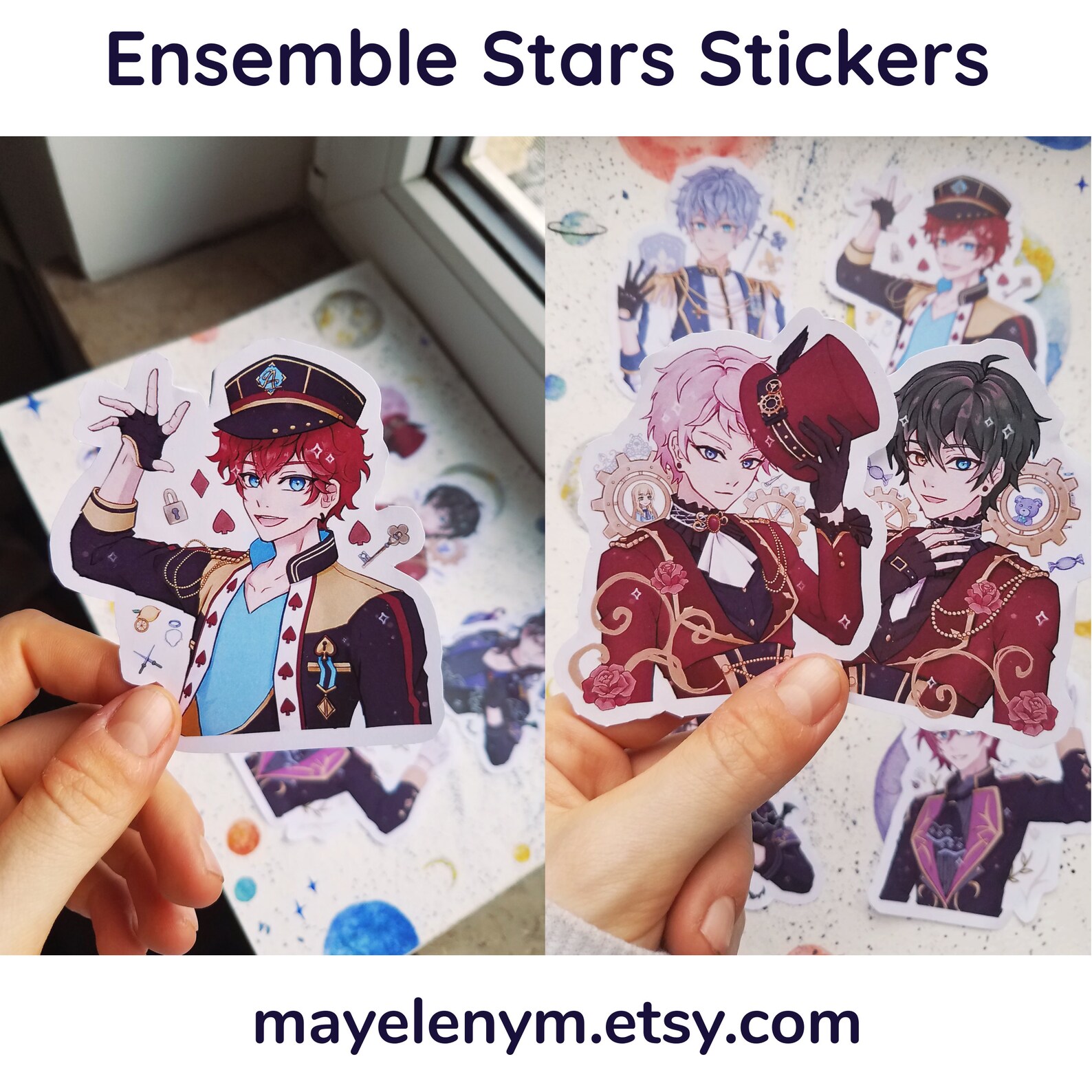 Ensemble Stars Stickers All Characters - Etsy