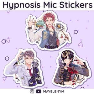 Hynosis Mic Stickers All Characters - Etsy