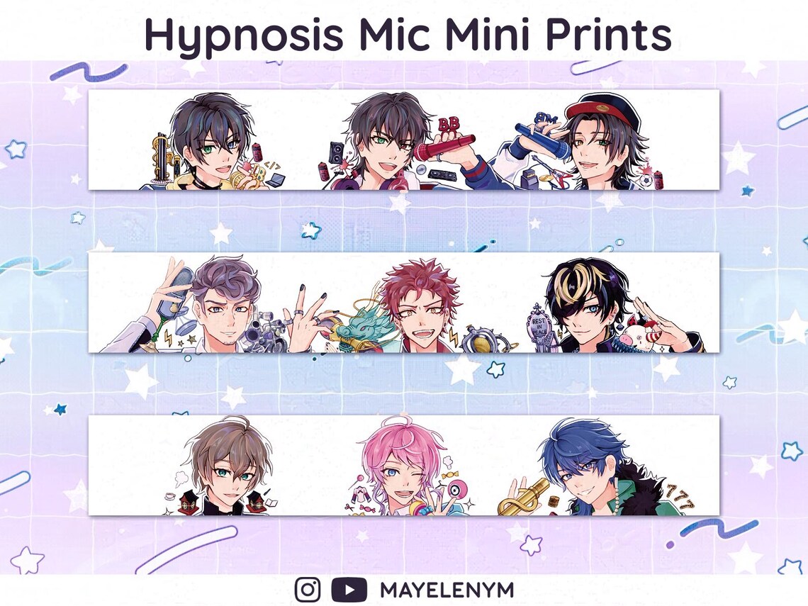 Hypnosis Mic Mini Prints - Etsy