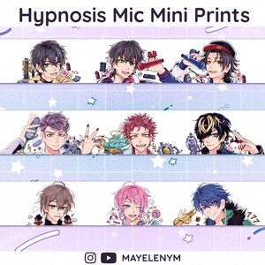 Hypnosis Mic Mini Prints - Etsy
