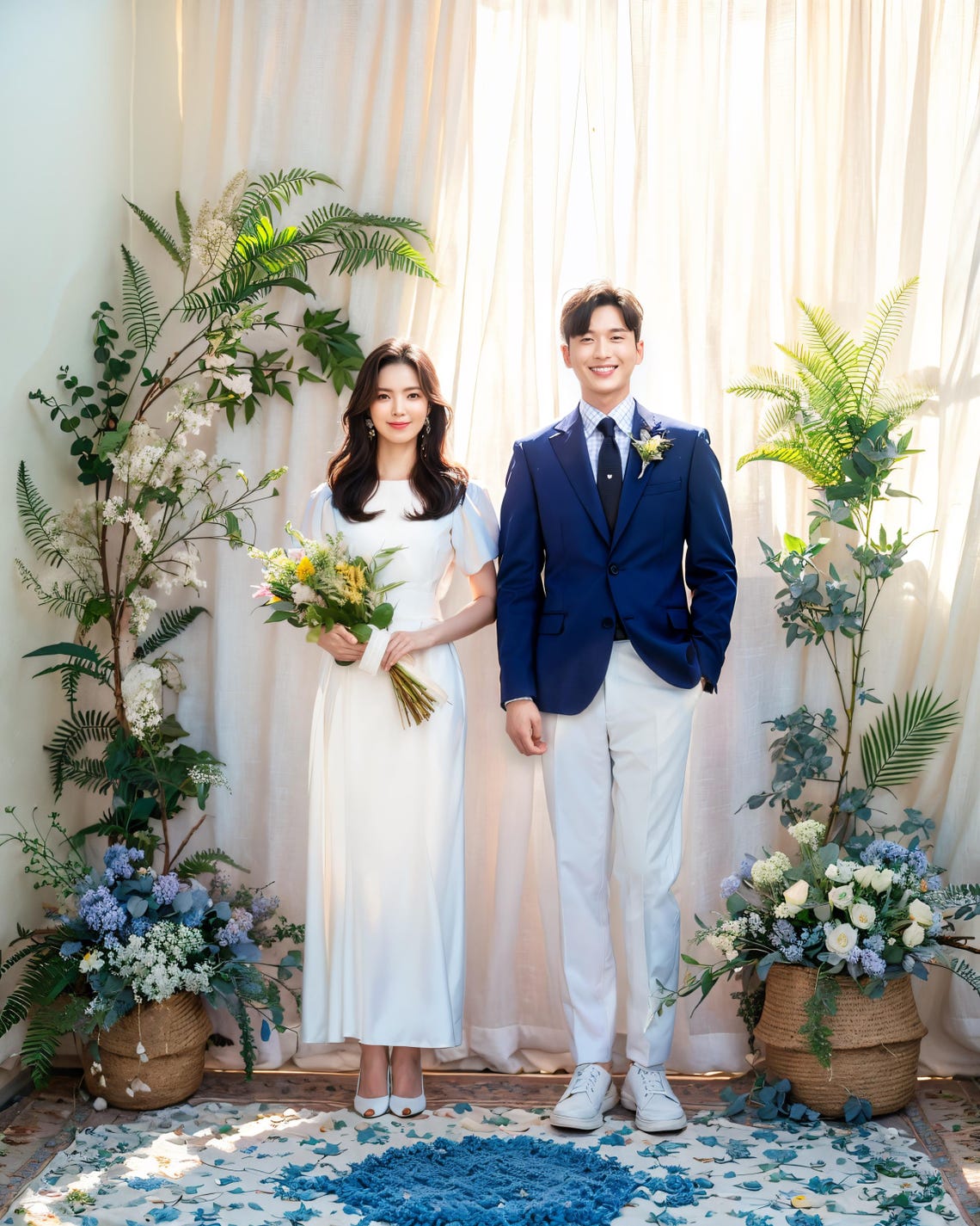 Wedding Photo Background Replacement Service Enhance With Beautiful ...