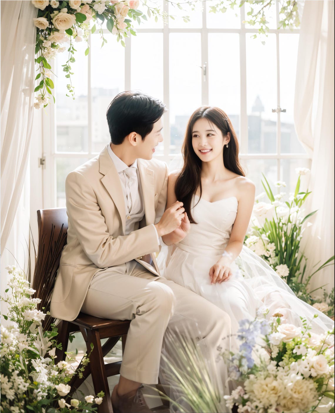 Wedding Photo Background Replacement Service Enhance With Beautiful ...