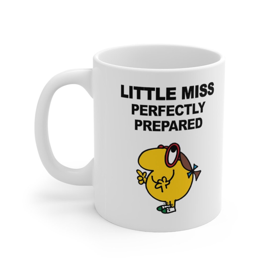 Little Miss 'perfectly Prepared' Personalised Coffee Mug Gift - Etsy